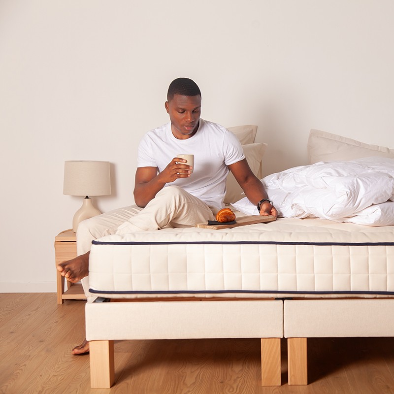 Matelas ferme 100% Latex Naturel - Cosme Literie